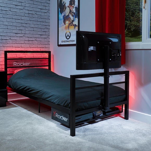 X Rocker Basecamp Gaming Bed Frame with TV VESA Mount by Dunelm ...