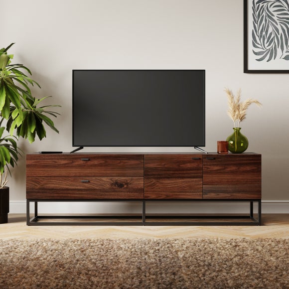"Victor Extra Wide TV Unit for TVs up to 65""" by Dunelm | ufurnish.com