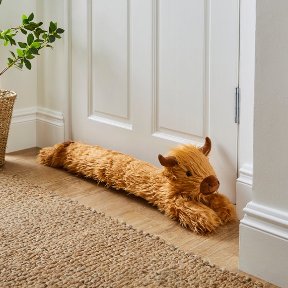 Henry Highland Cow Draught Excluder by Dunelm | ufurnish.com