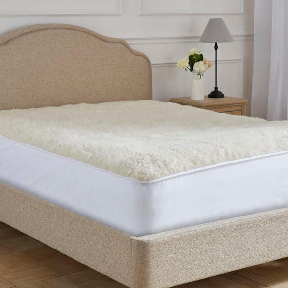 Dorma Luxury Wool Reversible Mattress Topper by Dunelm | ufurnish.com