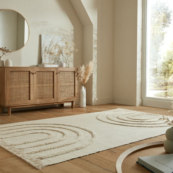 Kiara Rainbow Rug by Dunelm | ufurnish.com