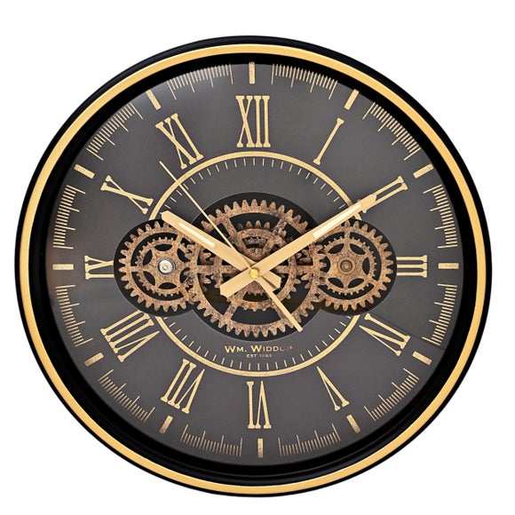 Widdop Triple Moving Gear Wall Clock by Dunelm | ufurnish.com