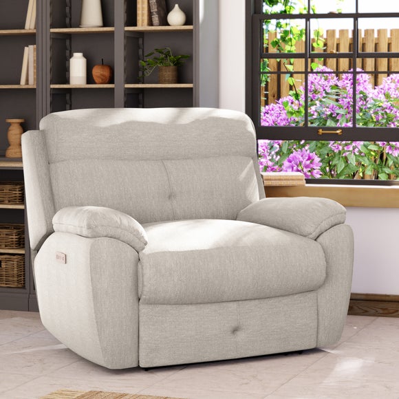 Abbotsbury Power Recliner Snuggle Sofa by Dunelm | ufurnish.com