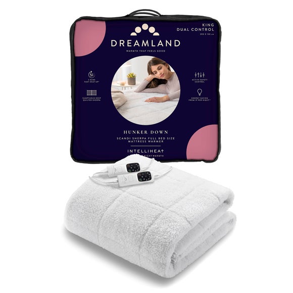 Intelliheat Dual Remote Control Blanket by Dunelm | ufurnish.com