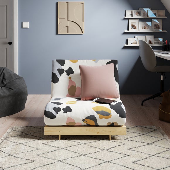 Mito Leopard Single Futon by Dunelm | uFurnish.com