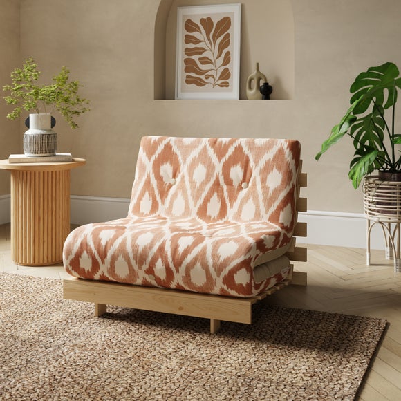 Mito Ikat Single Futon by Dunelm | ufurnish.com