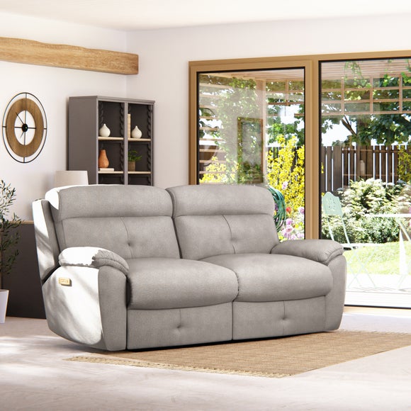Abbotsbury 3 Seater Power Recliner Sofa by Dunelm | ufurnish.com