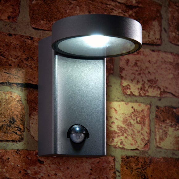 Vogue Lighting Kaison Outdoor PIR Wall Light by Dunelm | ufurnish.com