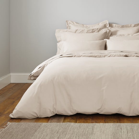 Fogarty Cooling Cotton White Sands Duvet Cover by Dunelm | ufurnish.com