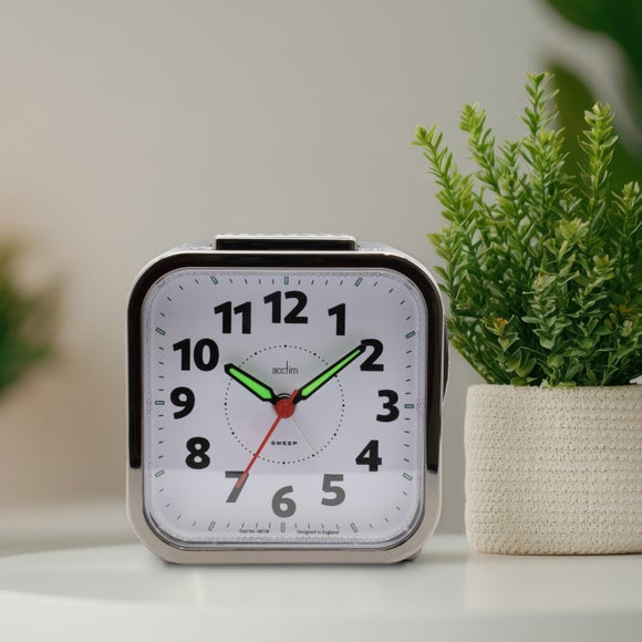 Acctim Otis Bell Analogue Alarm Clock by Dunelm | ufurnish.com