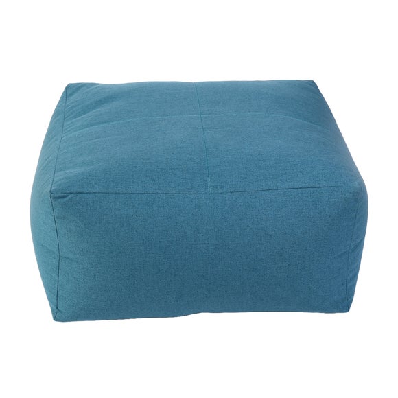 Kaikoo Luxe Brushed Fabric Bean Bag Cube by Dunelm | uFurnish.com