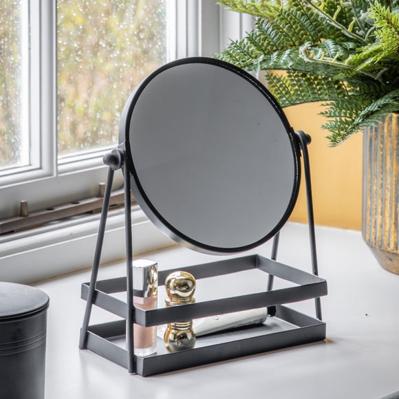Jonah Dressing Table Mirror with Tray by Dunelm | ufurnish.com
