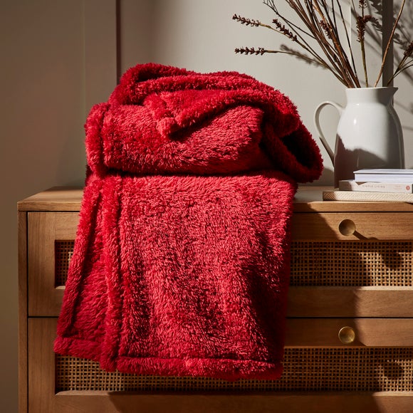 Teddy Bear Throw Blanket by Dunelm | ufurnish.com