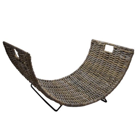 72cm Wicker Log Holder by Dunelm | ufurnish.com