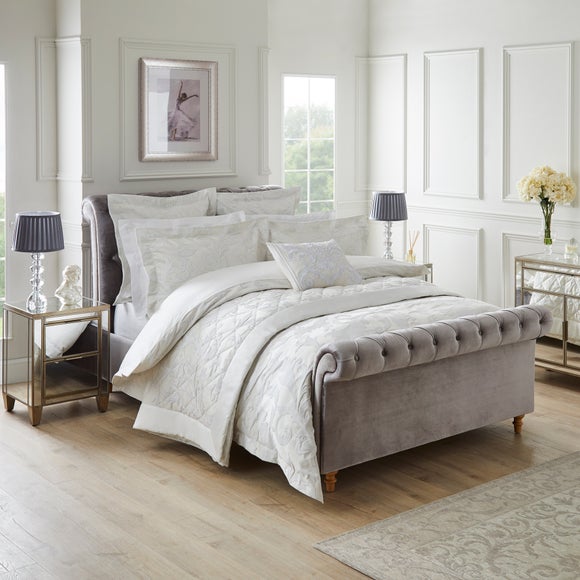 Dorma Acanthus Jacquard Duvet Cover by Dunelm | uFurnish.com