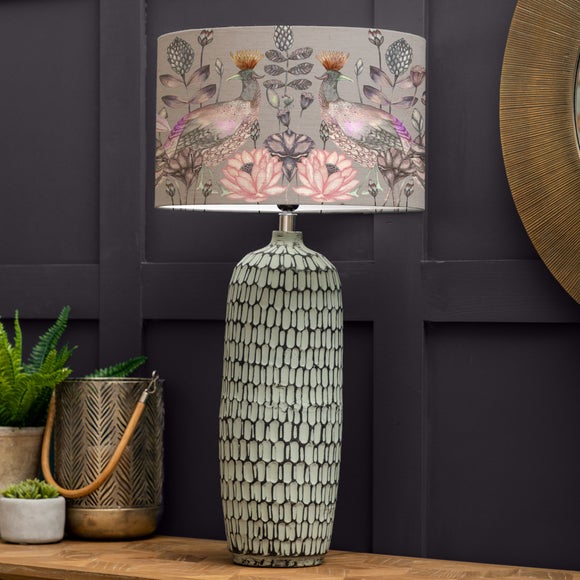 Stornoway Table Lamp with Ahura Shade by Dunelm | ufurnish.com
