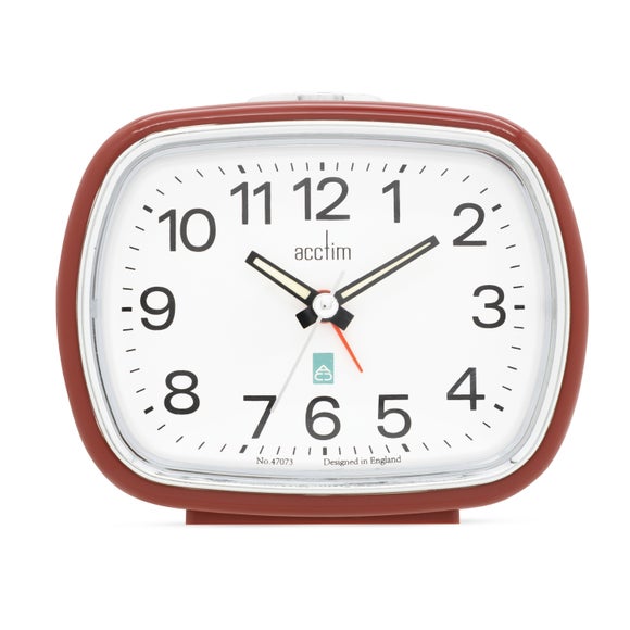 Acctim Camille Analogue Alarm Clock by Dunelm | ufurnish.com