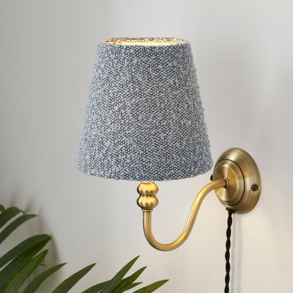 Churchgate Woodhouse Boucle Lamp Shade by Dunelm | ufurnish.com