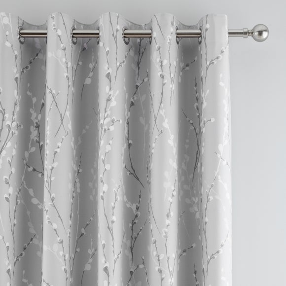 Belle Blackout Eyelet Curtains by Dunelm | ufurnish.com