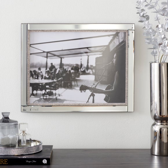 Diamante Silver Photo Frame by Dunelm | ufurnish.com