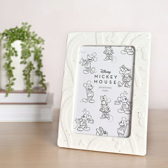 Disney Mickey Mouse Embossed Photo Frame by Dunelm | ufurnish.com
