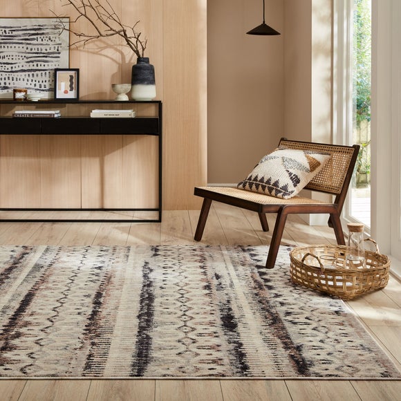 Marly Global Geometric Rug by Dunelm | ufurnish.com