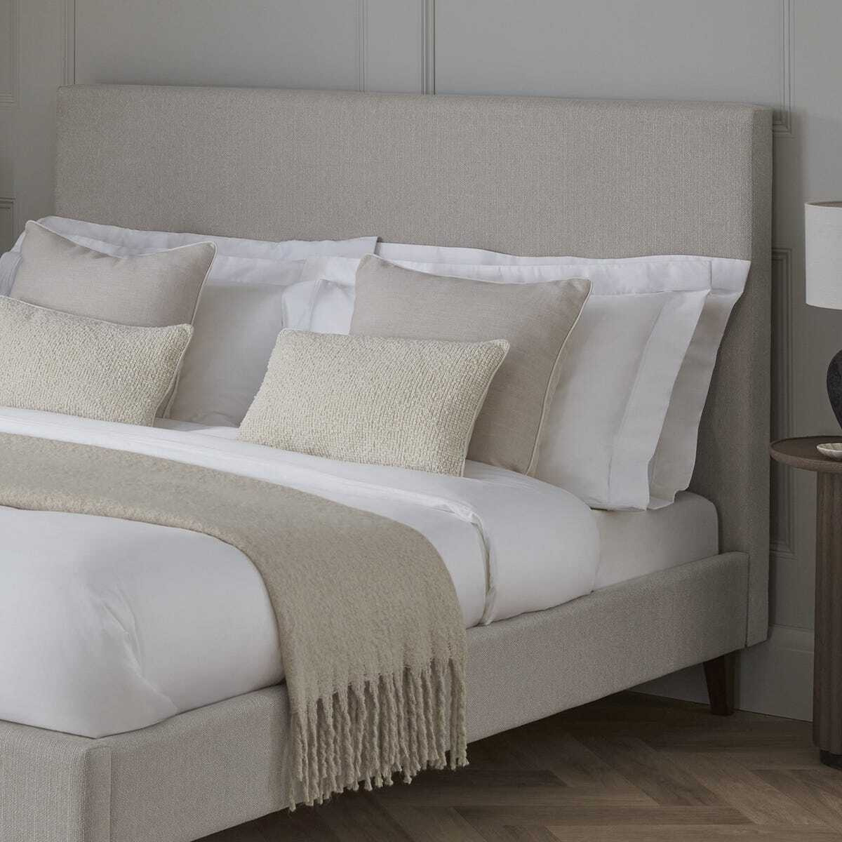 DUSK Hampton Bed - Super King - Stone Grey - by Dusk | uFurnish.com