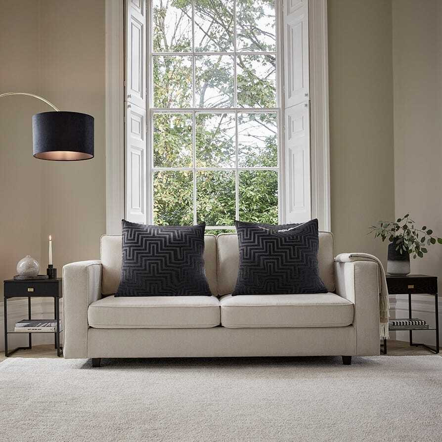 DUSK Soho Sofa Bed - Natural Linen Look Neutral by Dusk | ufurnish.com