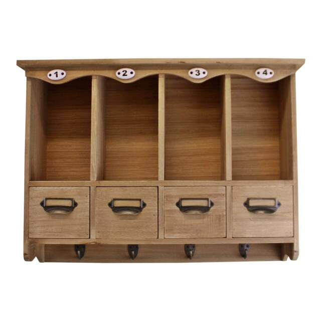 Wooden Wall Hanging Storage Unit by eBay | ufurnish.com