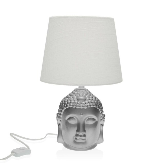 Desk Lamp Versa Silver Buddha Porcelain [21 X 33 X 21 Cm] by eBay ...