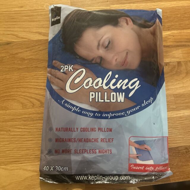 Keplin Cooling Gel Pillow Pad Insert Sleeping Aid Comfort Stress by ...