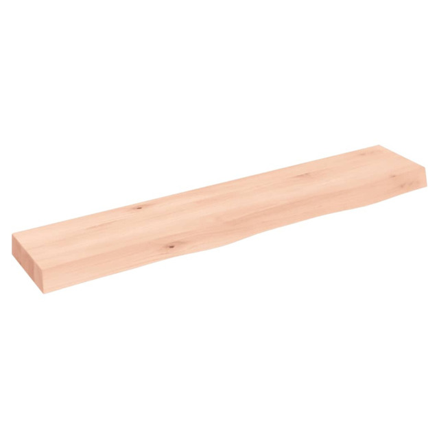 Vidaxl Wall Shelf 100x20x6 Cm Untreated Solid Wood Oak by eBay ...