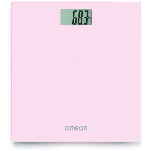 Omron Digital Personal Scale With Weight Measuring 150kg Capacity Pink ...