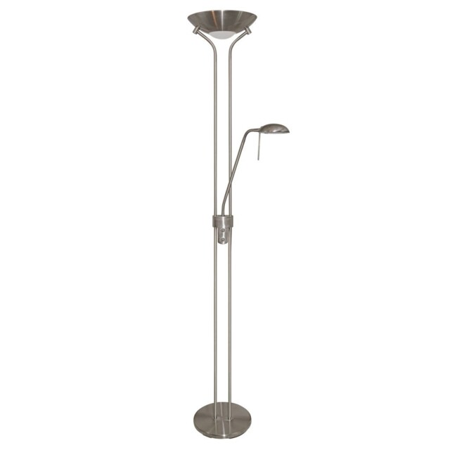 Floor Light Silver Matka Satin Searchlight 4329ss by eBay | ufurnish.com