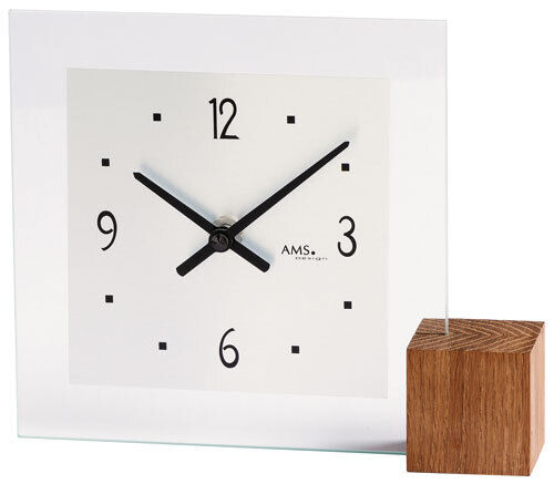 Ams 104 Table Clock - Modern Table Clocks - Quiet Clocks Modern Table ...