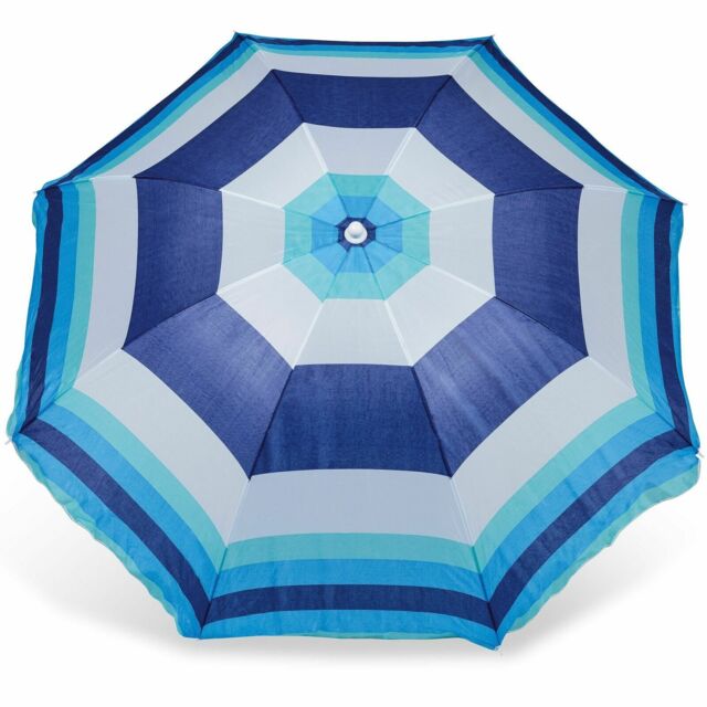 Parasol Beach Sun Shade Umbrella Upf40+ Camping Picnic Garden by eBay ...