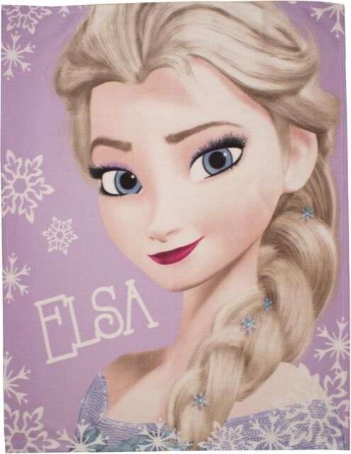 Joblot 6 X Frozen Elsa Fleece Blankets Character Kids 120cm X 150cm 2 ...