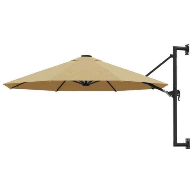 Wall-mounted Parasol & Metal Pole Umbrella Patio Parasol Garden by eBay ...