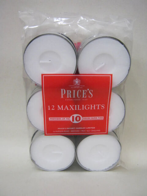 Prices Pack Of 12 Maxilights Quality Candles by eBay | ufurnish.com