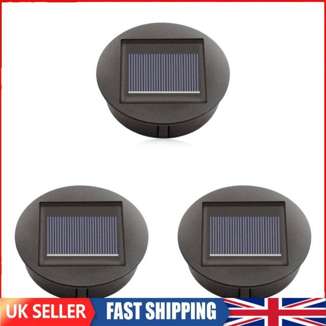 8cm Solar Led Lamp Base Solar Lights Holder Replacement For Outdoor by ...