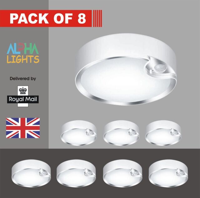 Led Motion Sensor Ceiling Lights,battery Operated,ultra Bright Indoor ...