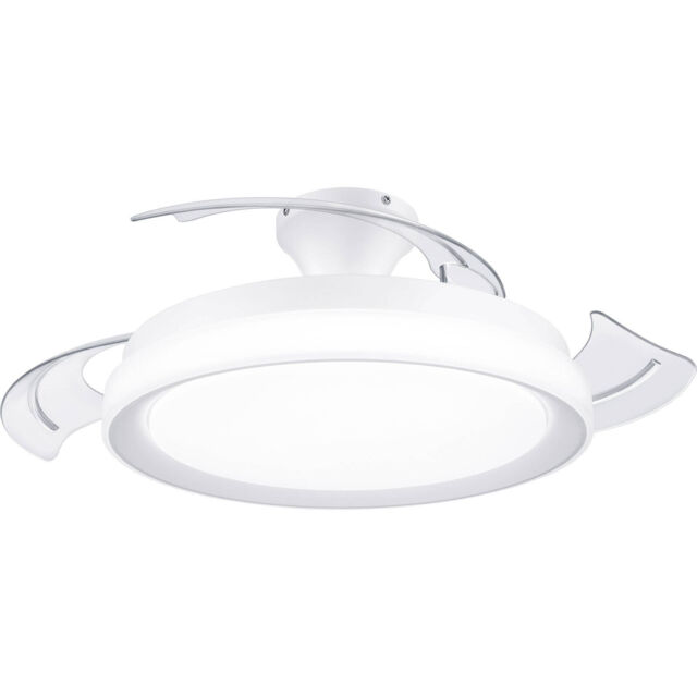 Philips 8720169279087 Bliss Ceiling Fan 28w/35w Led Retractable Wings ...