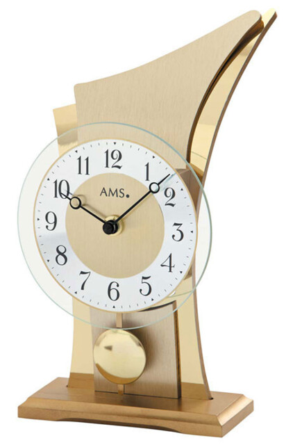 Ams 1137 Table-clock - Series: Ams Table Clocks Pendulum Clocks Wooden ...