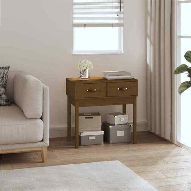 Solid Wood Pine Console Table Side Sofa End Accent Table Multi Colours by eBay | ufurnish.com