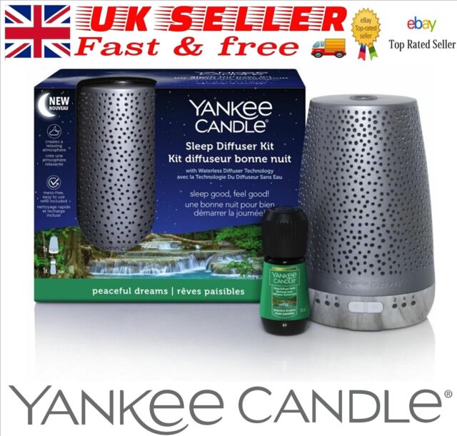 Yankee Candle Sleep Diffuser Starter Kit - Silver (1629623e) by eBay ...
