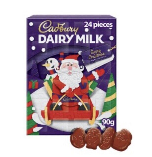 2x Cadbury Dairy Milk Chocolate Advent Calendar - 90g by eBay ...