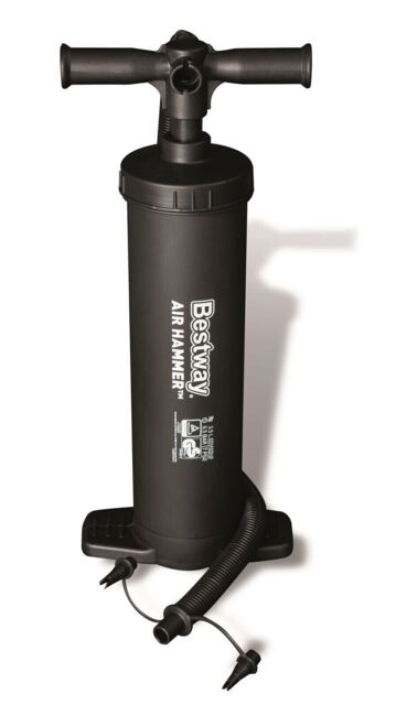 "Bestway Air Hammer Inflation Hand Pump 19"" For Airbed, Swimming Pool ...