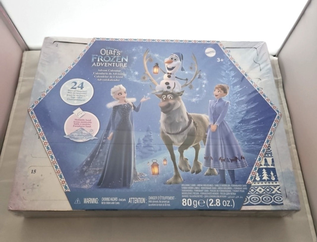 Mattel Disney Frozen Anna & Elsa Small Doll Advent Calendar Box by eBay ...