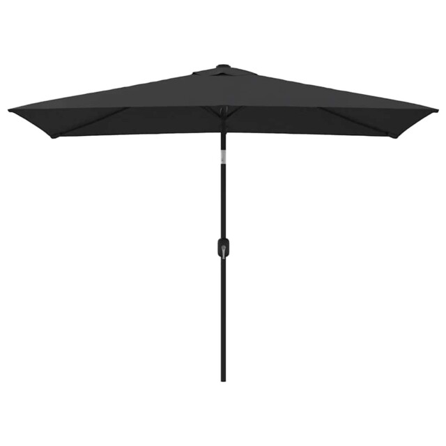 Outdoor Parasol With Metal Pole Garden Umbrella Patio Balcony Parasol ...