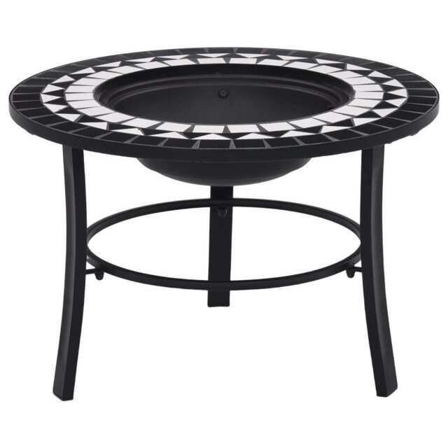 Mosaic Fire Pit Ceramic Tile Firepit Garden Bbq Stove Outdoor by eBay ...